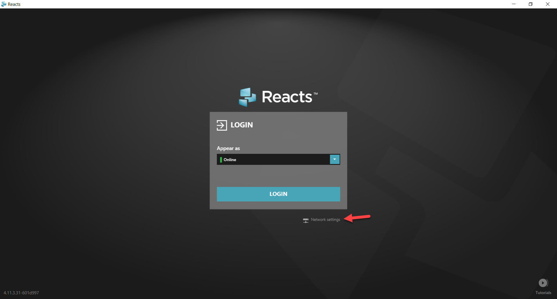Reacts service documentation